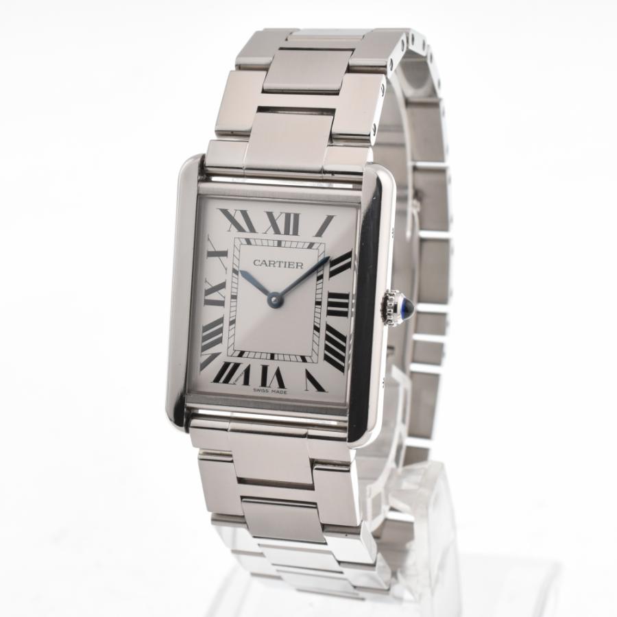 Cartier カルティエ CARTIER W5200014 タンクソロ クォーツ メンズ 良品 N#132023 : aonohappa ...