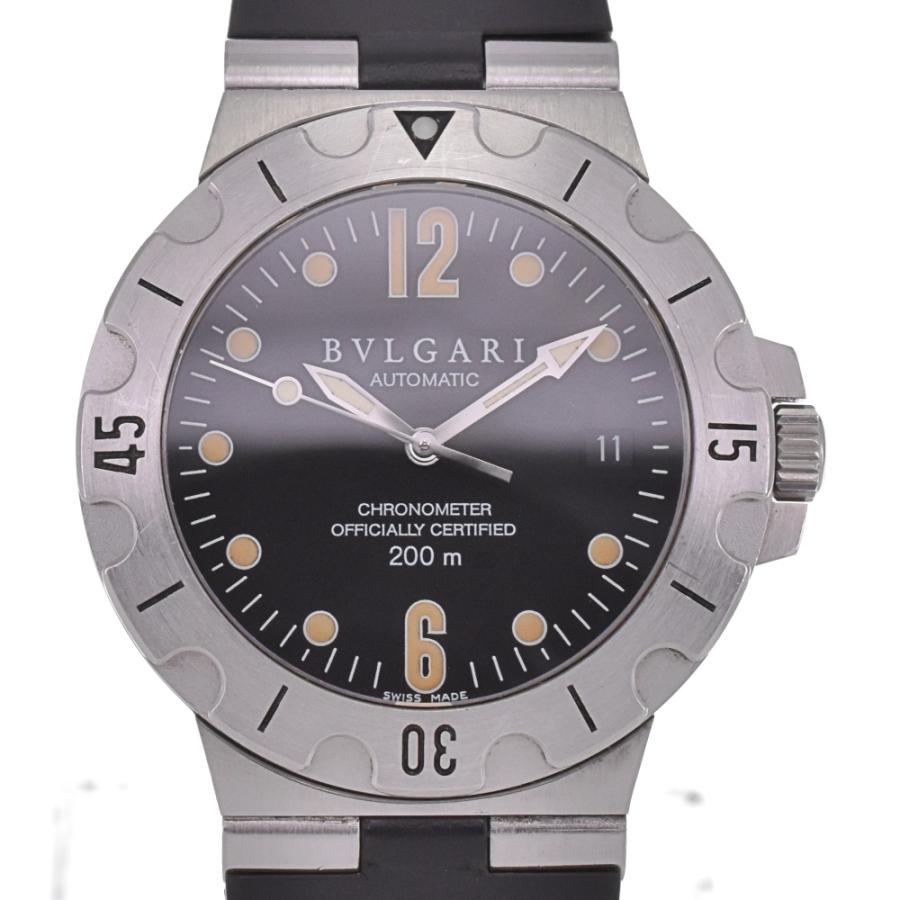 BVLGARI ブルガリ SD38S ディアゴノ スクーバ デイト 自動巻き メンズ 良品 内箱付き N#132193 : aonohappa ...