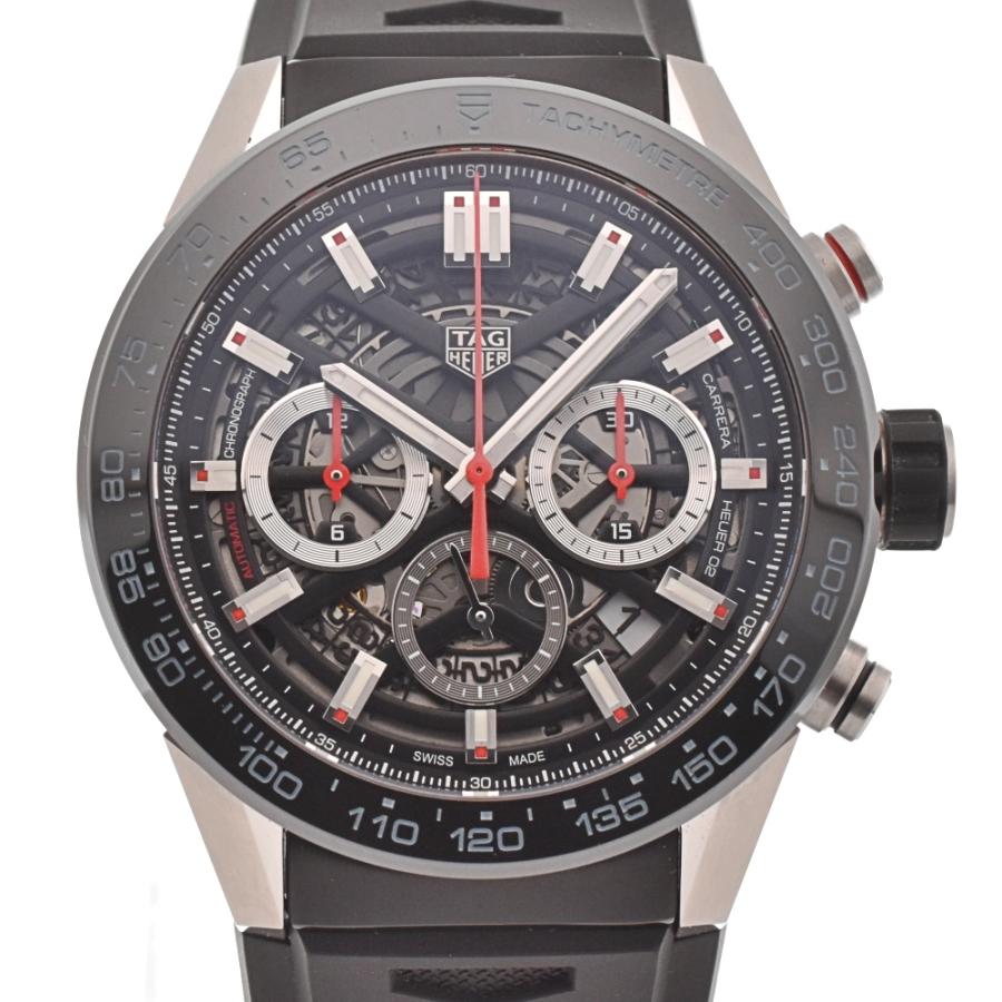 タグホイヤー TAG HEUER CBG2A10 カレラ キャリバーホイヤー02 自動巻き メンズ 美品 箱・保証書付き O#132487 : ...