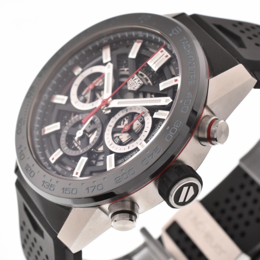 タグホイヤー TAG HEUER CBG2A10 カレラ キャリバーホイヤー02 自動巻き メンズ 美品 箱・保証書付き O#132487 : ...