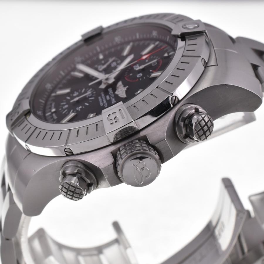 ブライトリング BREITLING A13375 スーパーアベンジャー クロノグラフ 自動巻き メンズ 美品 箱・保証書付き Q#132613 ...