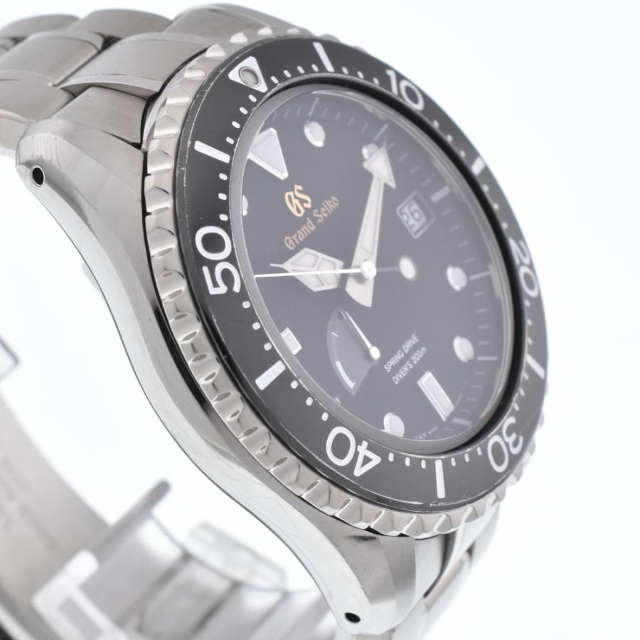 SEIKO セイコー SBGA231 グランドセイコー チタン パワーリザーブ デイト スプリングドライブ メンズ 良品 R#132625 ...