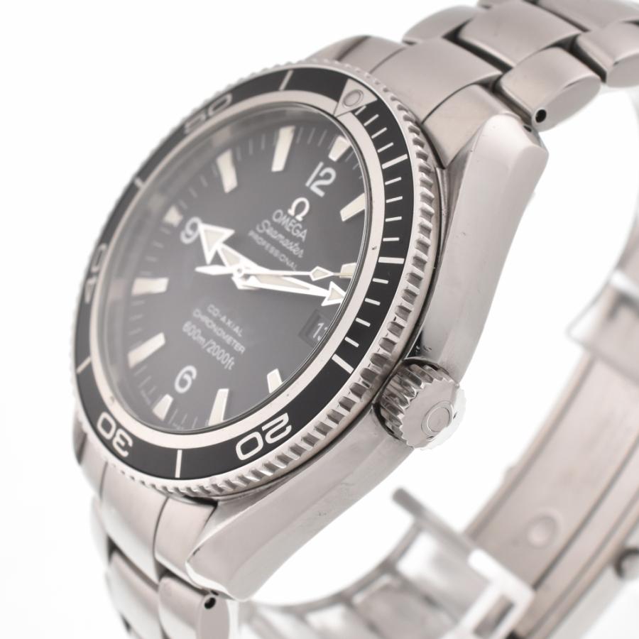 オメガ OMEGA 2201.50 シーマスター プラネットオーシャン CO-AXIAL 自動巻き メンズ 良品 箱・保証書付き B# ...