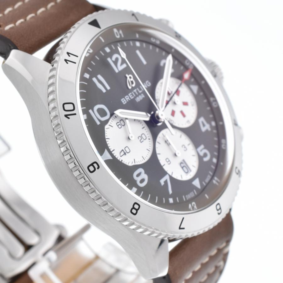 ブライトリング 値下 BREITLING AB0445 スーパー アヴィ B04 GMT クロノグラフ 自動巻き メンズ 美品 内箱・保証書付き R#132862 : aonohappa ...