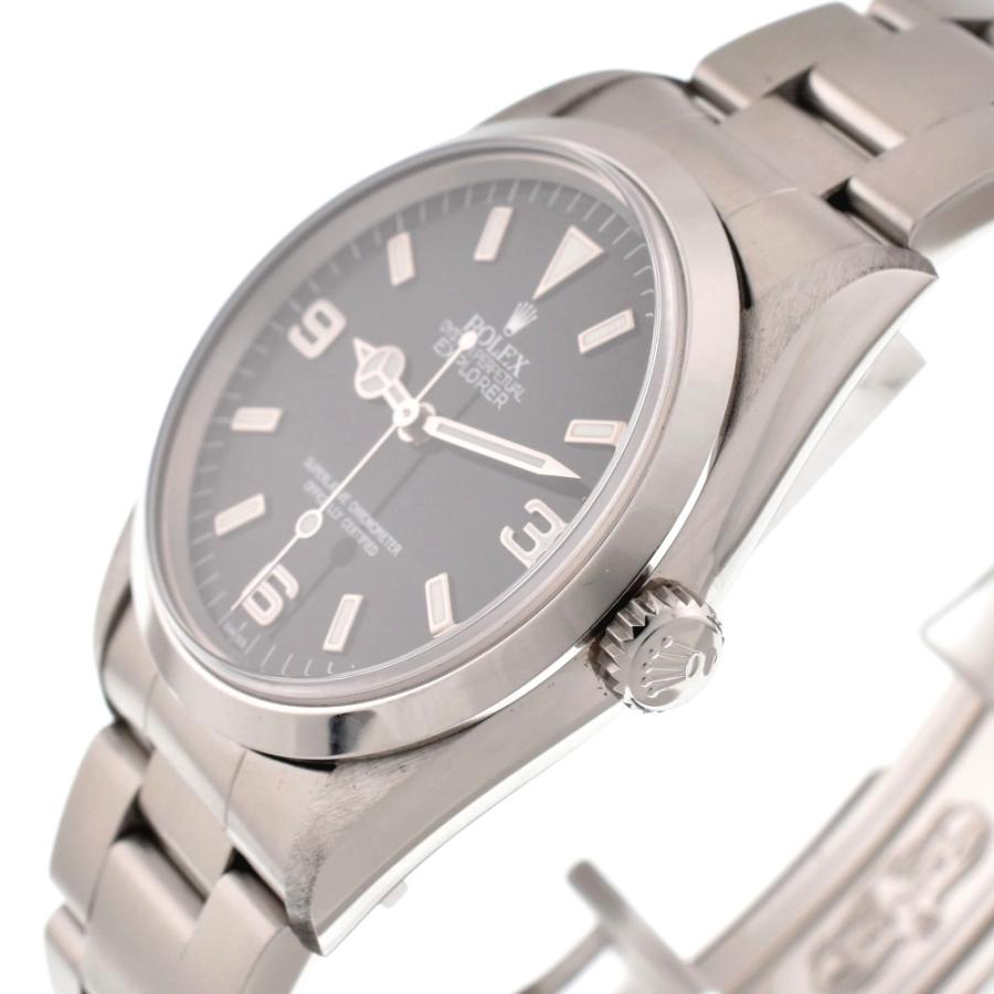 ROLEX ロレックス Ref.14270 エクスプローラー1 U番 Cal.3000 自動巻き メンズ 美品 箱・保証書付き D#132998 : aonohappa - 通販 ...