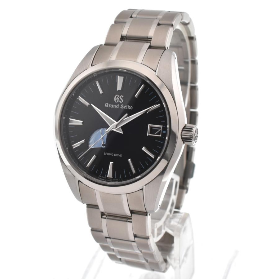 セイコー SEIKO SBGA501 グランドセイコー ヘリテージコレクション 銀座モデル スプリングドライブ メンズ 極美品 箱・保証書付き ...