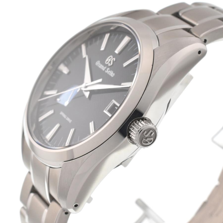 セイコー SEIKO SBGA501 グランドセイコー ヘリテージコレクション 銀座モデル スプリングドライブ メンズ 極美品 箱・保証書付き ...