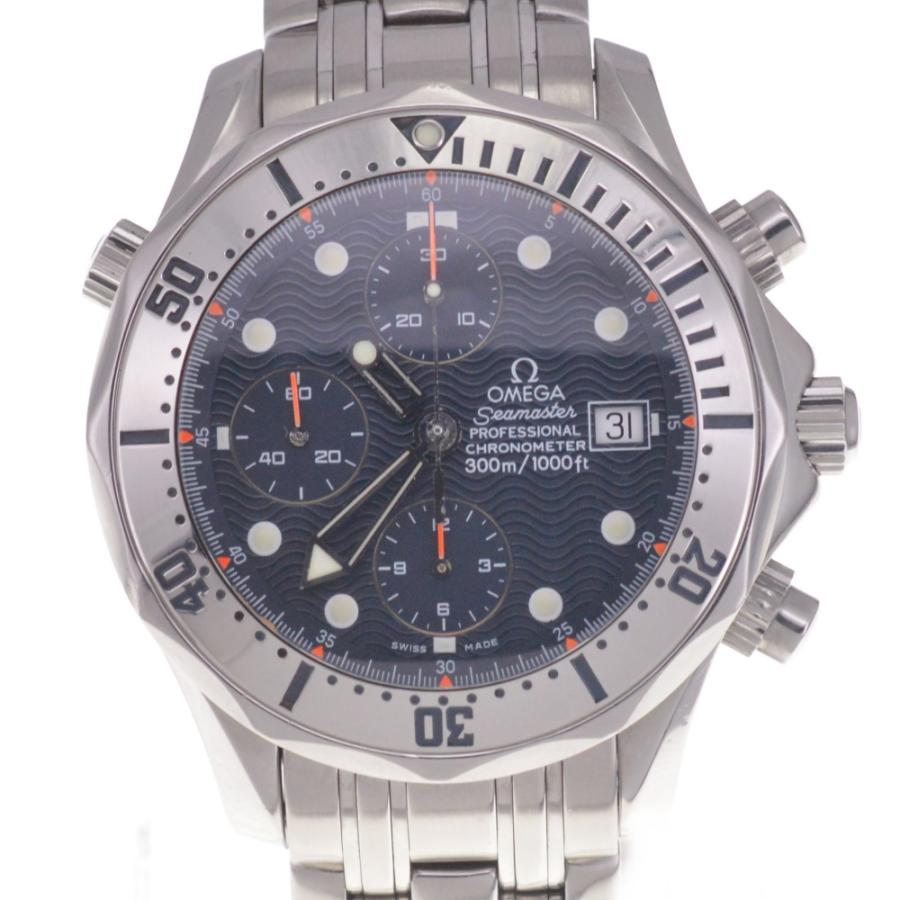 OMEGA オメガ 2598.80 シーマスター 300M クロノグラフ デイト 自動巻き メンズ 良品 J#133749 : aonohappa - 通販 - Yahoo!ショッピング