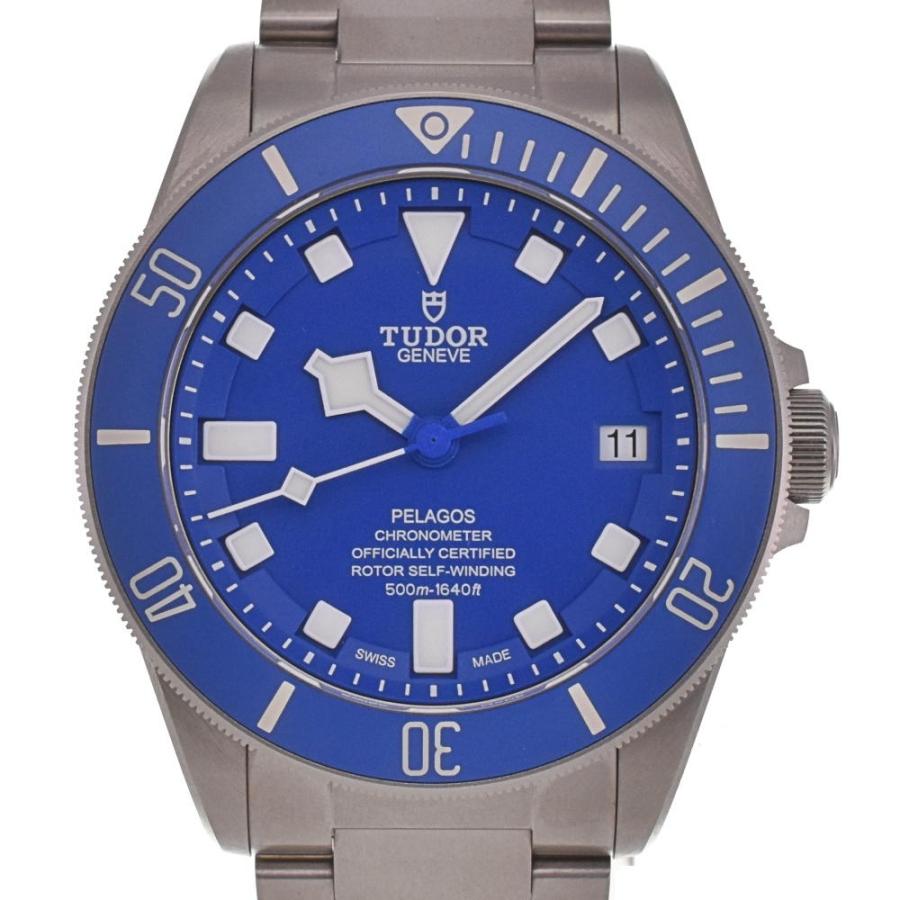チューダー チュードル TUDOR 25600TB ペラゴス デイト チタン 自動巻き メンズ 美品 箱・保証書付き J#133983 : ...
