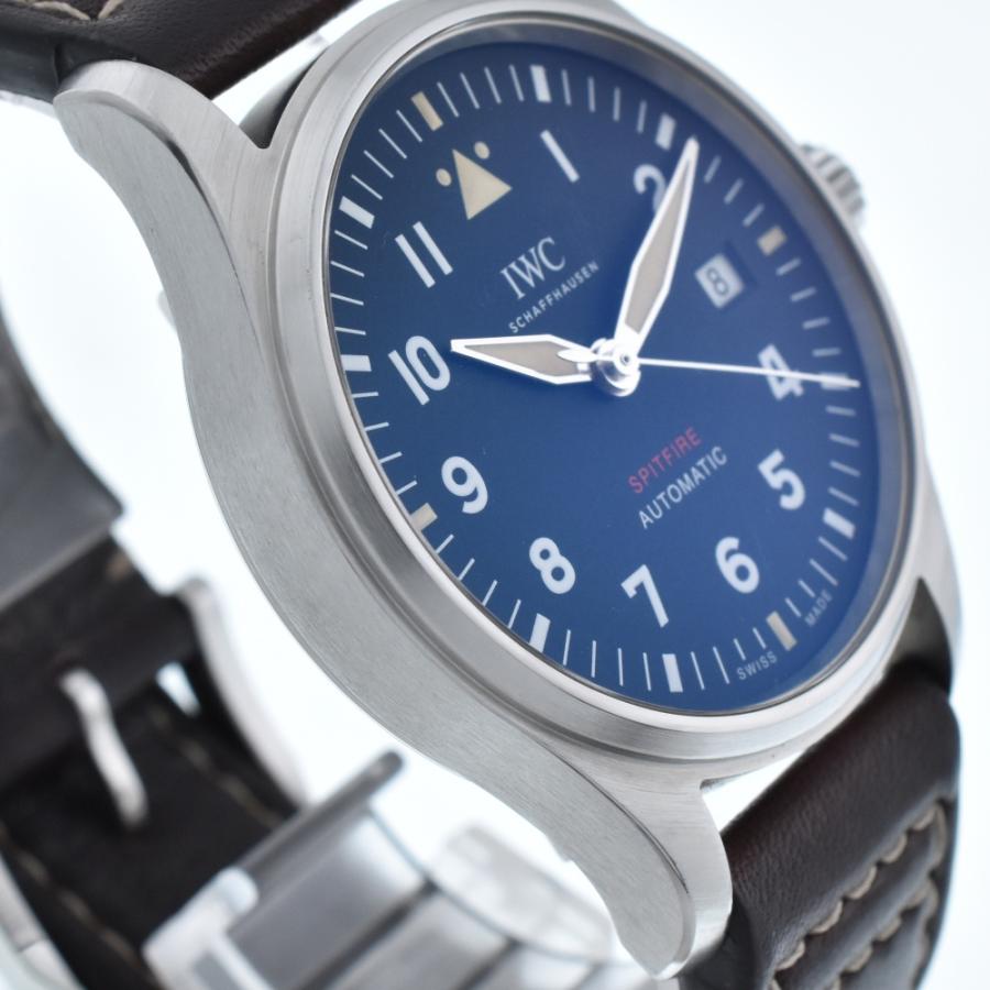 IWC SCHAFFHAUSEN IW326803 パイロットウォッチ スピットファイア デイト 自動巻き メンズ 良品 内箱・保証書付き K ...
