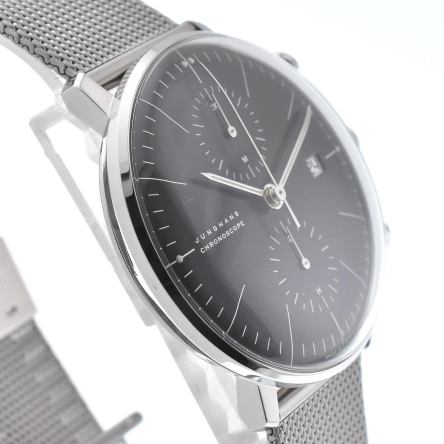 ユンハンス JUNGHANS 027 4601 02M マックス・ビル クロノスコープ デイト 自動巻き メンズ 美品 K#134117 : 134117 : aonohappa - 通販 ...