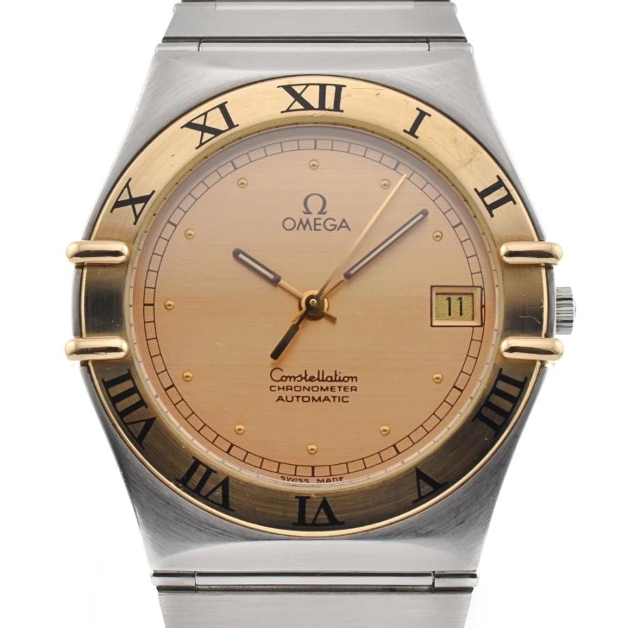 OMEGA（オメガ） OMEGA 1400.10 コンステレーション デイト K18YG フラットベゼル 自動巻き メンズ 美品 保証書付き ...