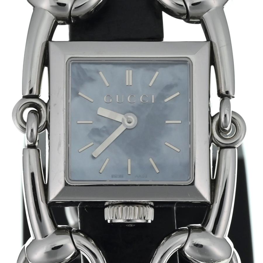 GUCCI 値下 グッチ 116.5 シニョーリア SS クォーツ レディース 良品 箱付き N#134547 : aonohappa ...