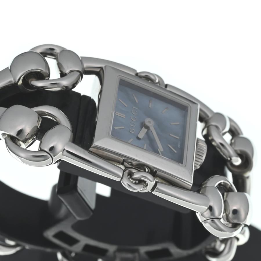 グッチ GUCCI 116.5 シニョーリア SS クォーツ レディース 良品 箱付き N#134547 : 134547 ...