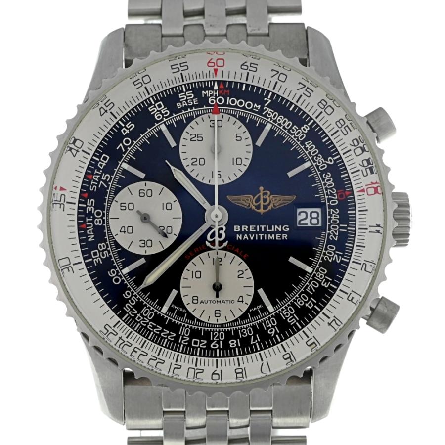 ブライトリング BREITLING A13330/A153BFTNP ナビタイマー ファイターズ 自動巻き メンズ 美品 箱・保証書付き N ...