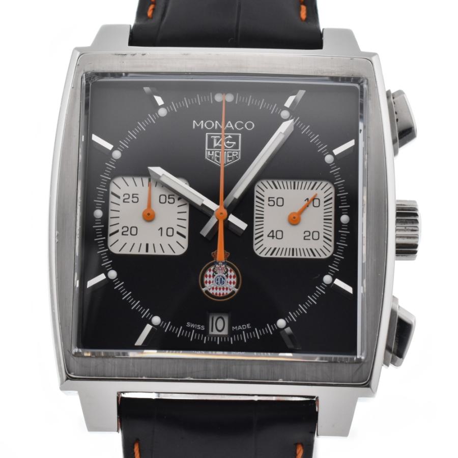 TAG HEUER 値下 タグホイヤー CAW211K モナコ クラブモナコ 限定品 自動巻き メンズ 良品 箱・保証書付き N#134601 ...