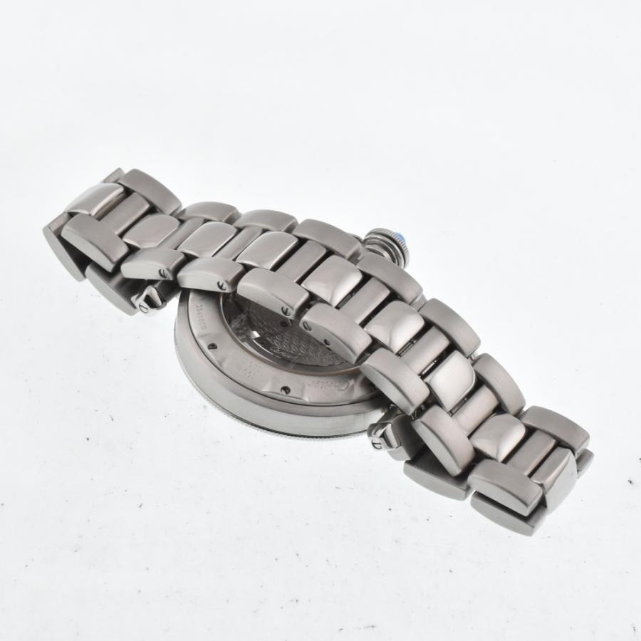 Cartier カルティエ CARTIER 2379/W31059H3 パシャ 38mm グリッド デイト 裏スケ 自動巻き メンズ 美品 O ...