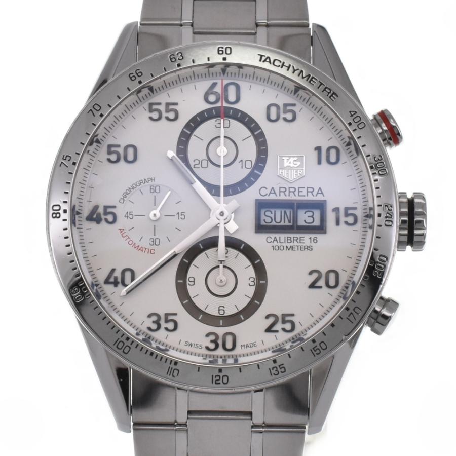 タグホイヤー TAG HEUER CV2A11.BA0796 カレラ キャリバー16 クロノグラフ デイデイト 自動巻き メンズ 良品 箱 ...