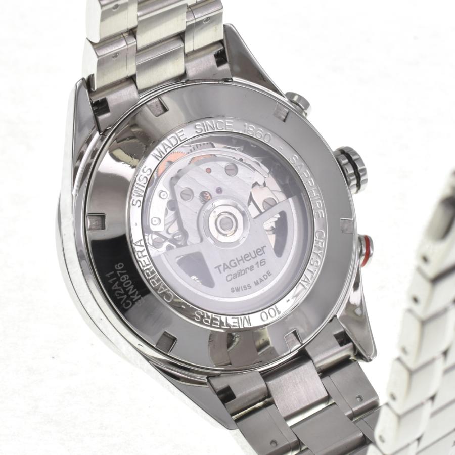 タグホイヤー TAG HEUER CV2A11.BA0796 カレラ キャリバー16 クロノグラフ デイデイト 自動巻き メンズ 良品 箱 ...