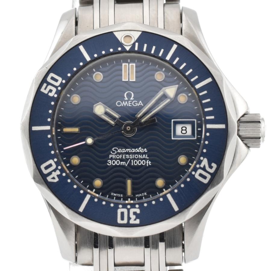 OMEGA（オメガ） OMEGA 2583.80 シーマスター 300M デイト クォーツ レディース 良品 P#135311 ...
