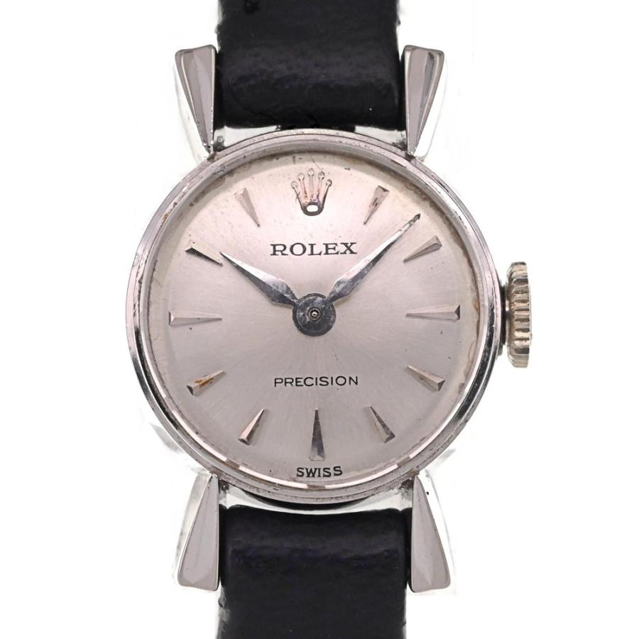 ROLEX ロレックス 2141 ヴィンテージ プレシジョン K18WG/レザー Cal.1401 手巻き レディース 良品 D#135463 : aonohappa - 通販 - Yahoo ...