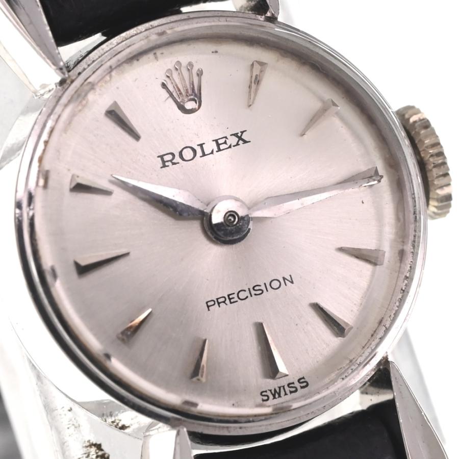 ROLEX ロレックス 2141 ヴィンテージ プレシジョン K18WG/レザー Cal.1401 手巻き レディース 良品 D#135463 : aonohappa - 通販 - Yahoo ...