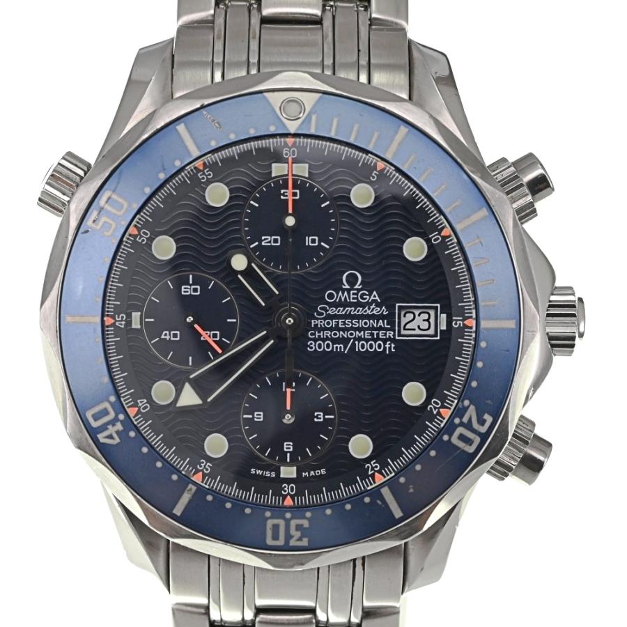 OMEGA オメガ 2599.80 シーマスター300 クロノグラフ デイト 自動巻き メンズ C#135578 : aonohappa ...