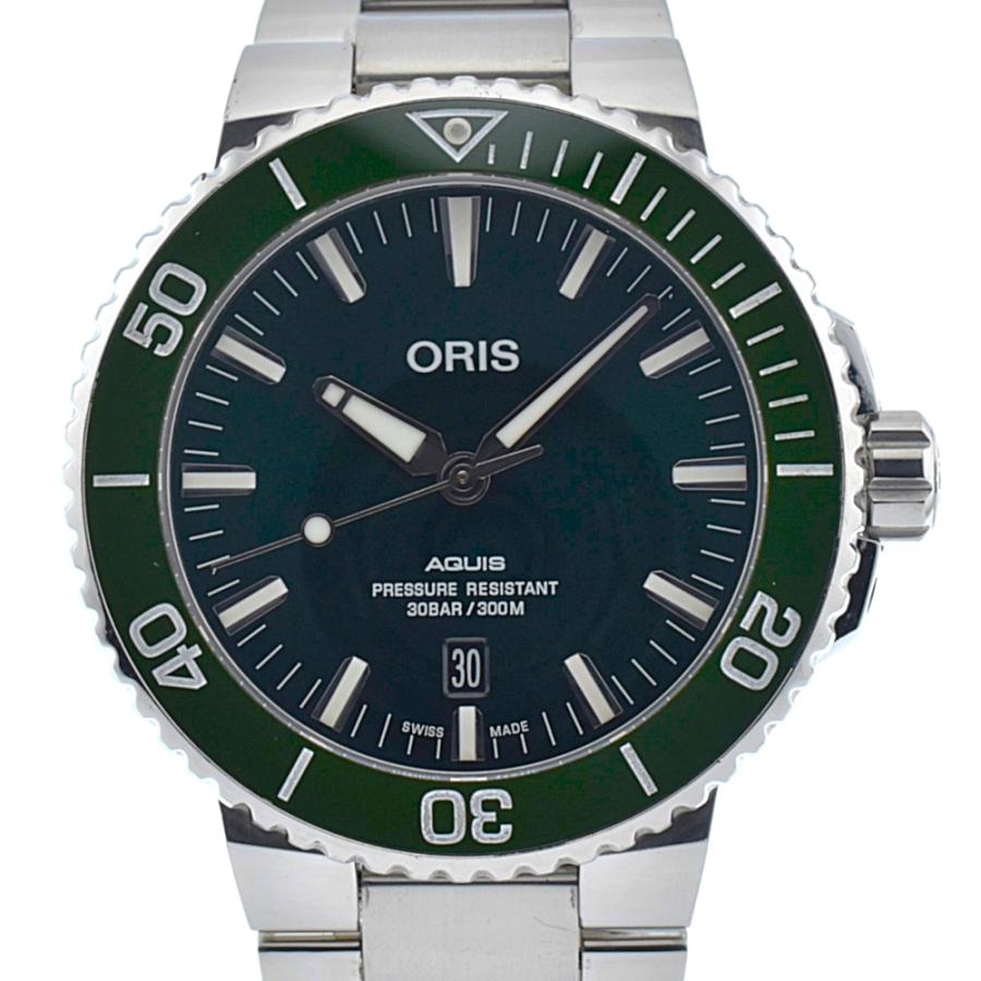 オリス ORIS 01 733 7730 4157-07 8 24 05PEB アクイス デイト 自動巻き メンズ 美品 A#135590 : 135590 : aonohappa - 通販 ...
