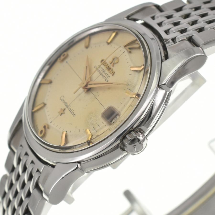 OMEGA オメガ 14393 61 SC ヴィンテージ コンステレーション デイト 12角 パイパン ダイアル Cal.561 自動巻き ...