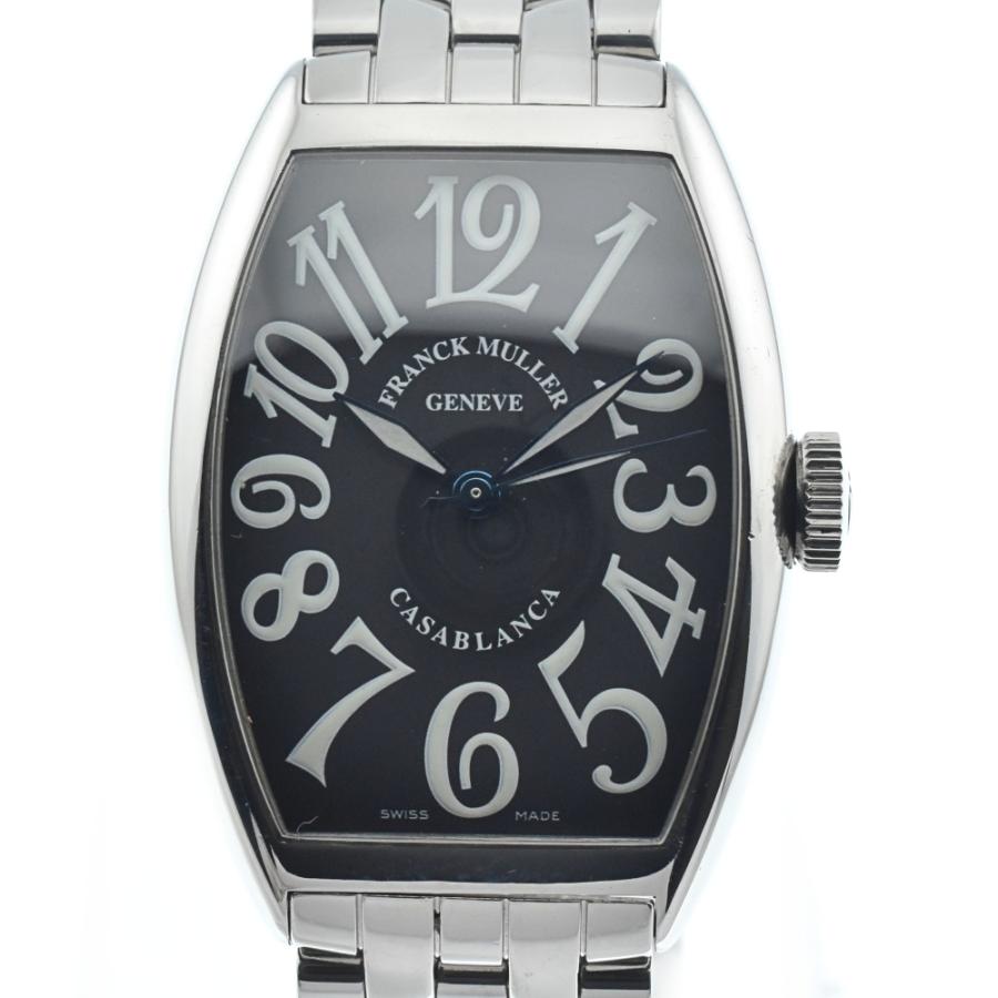 FRANCK MULLER 値下 フランクミュラー 5850SS トノウカーベックス レリーフ 自動巻き メンズ 良品 A#135750 ...