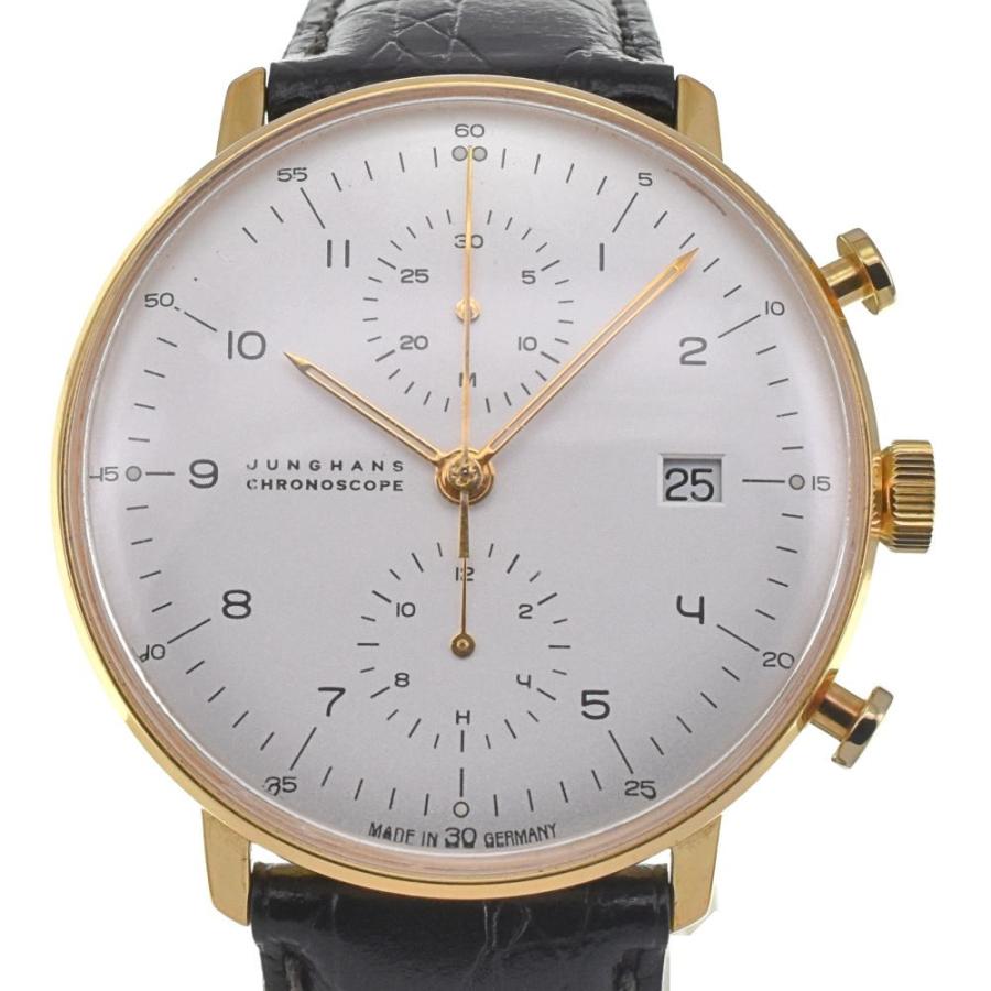 Junghans ユンハンス JUNGHANS 027/7800 マックスビル クロノスコープ デイト 自動巻き メンズ A#135782 : aonohappa - 通販 - Yahoo ...