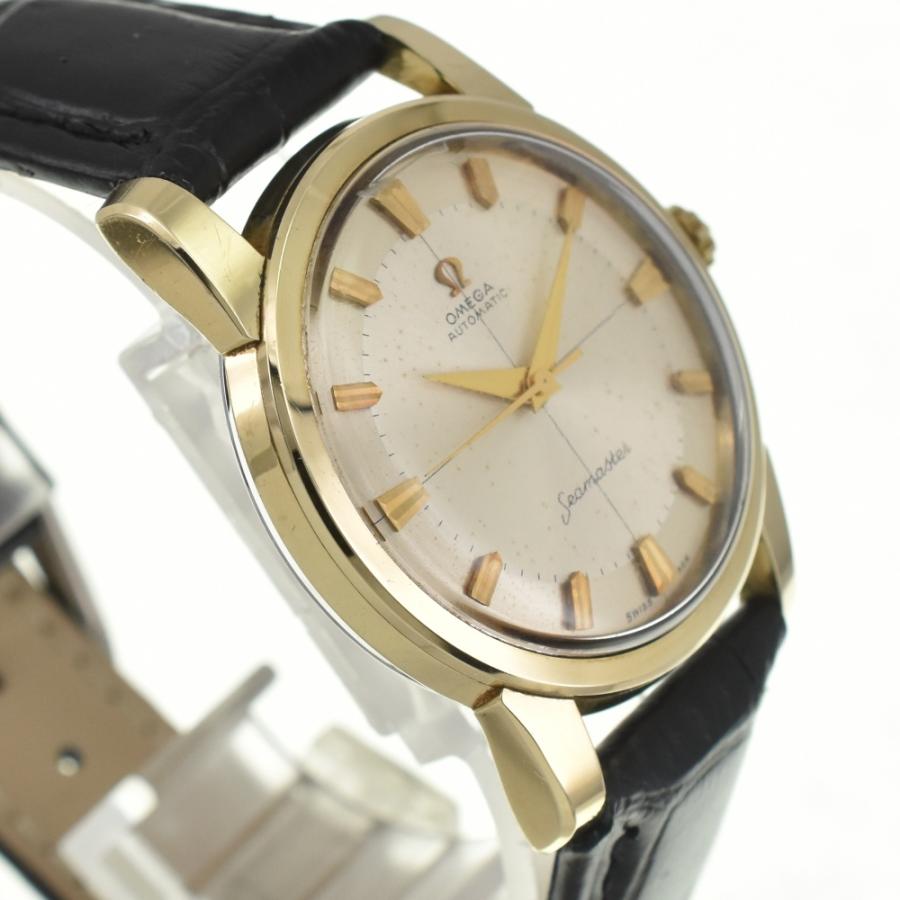 オメガ OMEGA 14761 62 SC ヴィンテージ シーマスター キャップゴールド Cal.552 自動巻き メンズ A#135848 ...