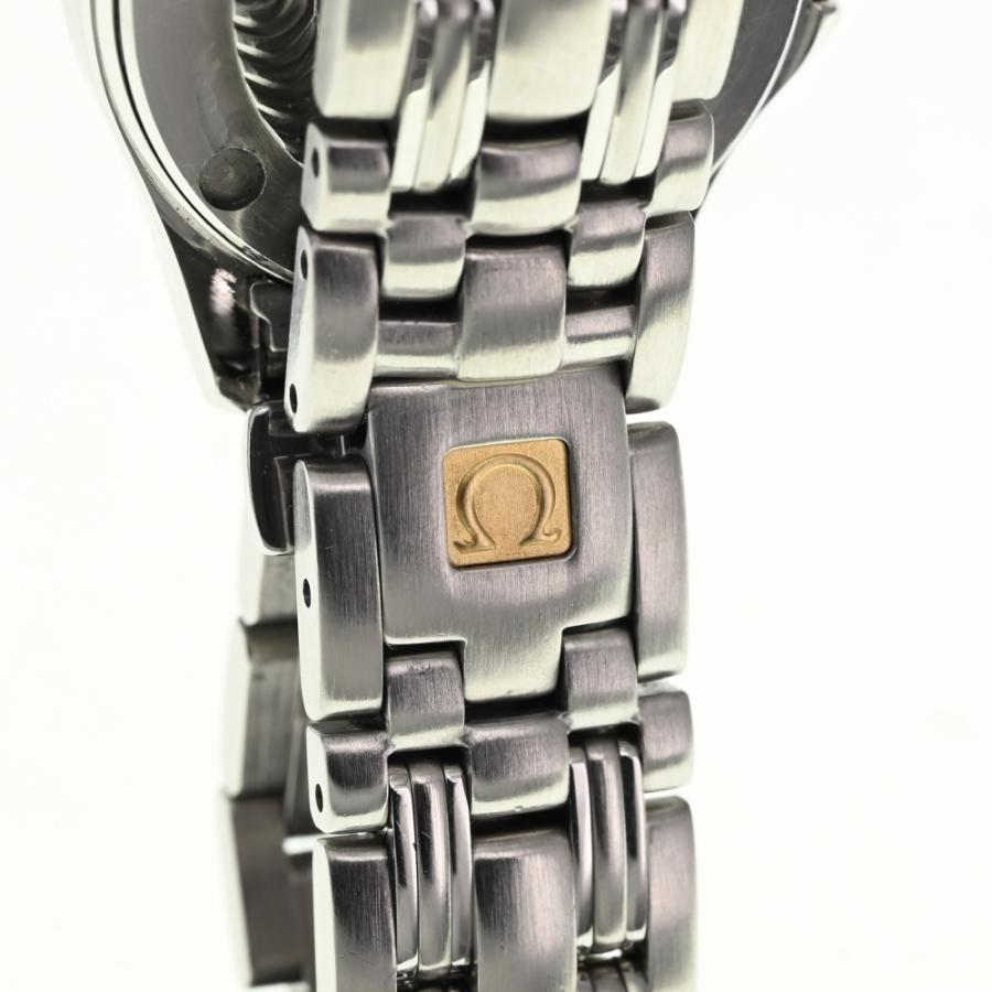 オメガ OMEGA 2581.82 シーマスター 120M デイト クォーツ レディース 美品 保証書付き D#135969 : 135969 ...