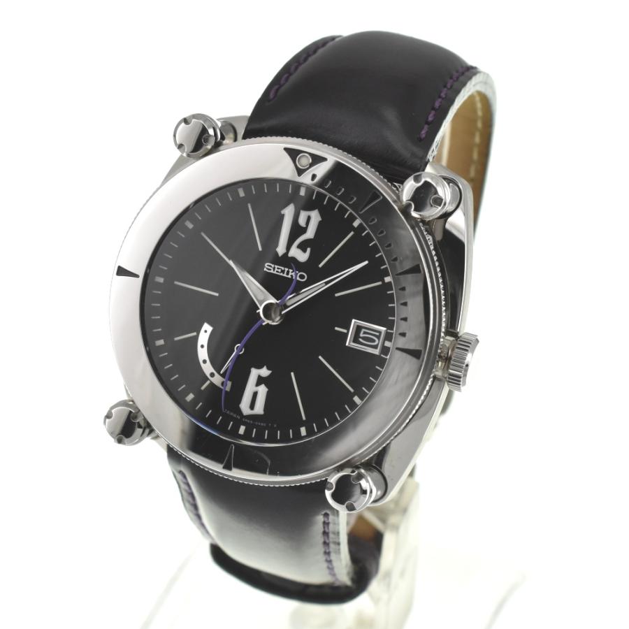 SEIKO（セイコー） SEIKO SBLA037/5R65-0AB1 ガランテ パワーリザーブ デイト スプリングドライブ メンズ 良品 箱 ...