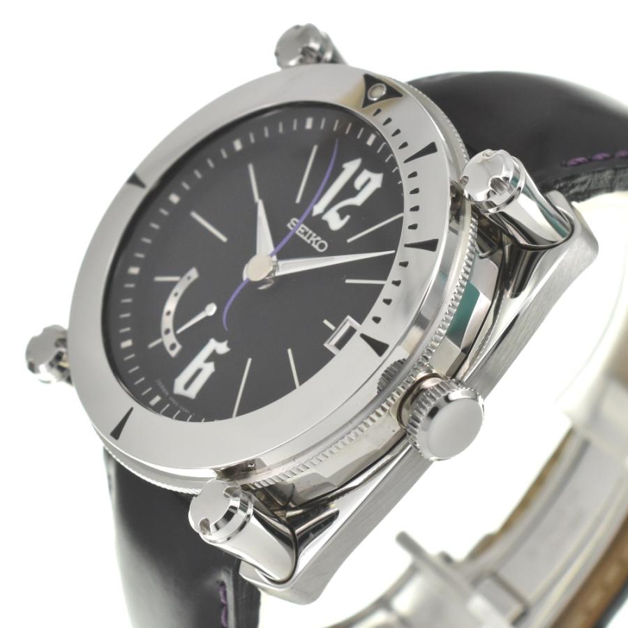 SEIKO（セイコー） SEIKO SBLA037/5R65-0AB1 ガランテ パワーリザーブ デイト スプリングドライブ メンズ 良品 箱 ...