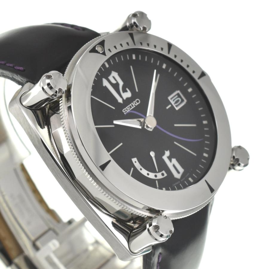 SEIKO（セイコー） SEIKO SBLA037/5R65-0AB1 ガランテ パワーリザーブ デイト スプリングドライブ メンズ 良品 箱 ...