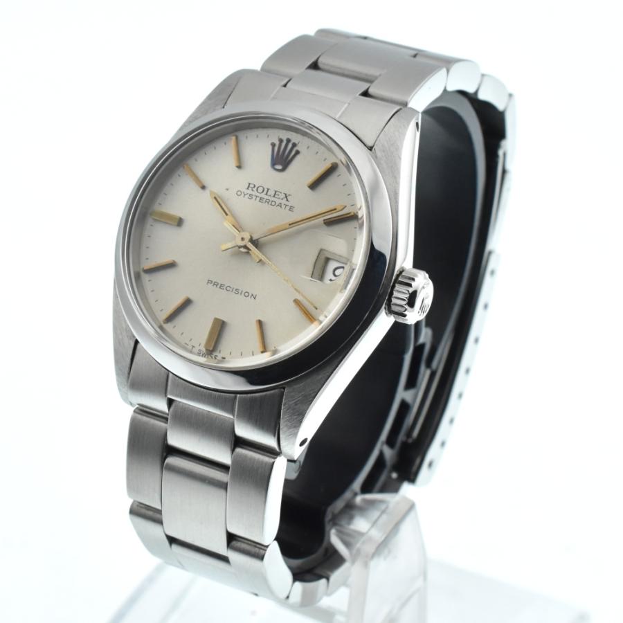 ロレックス ROLEX Ref.6466 ヴィンテージ オイスターデイト 手巻き ボーイズ 良品 D#136069 : 136069 ...