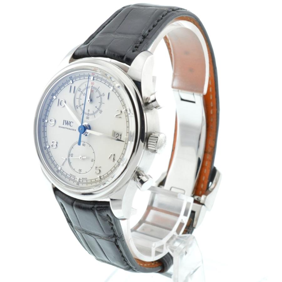 IWC SCHAFFHAUSEN IW390403 ポルトギーゼ クロノグラフ デイト 自動巻き メンズ 美品 内箱付き D#136132 ...