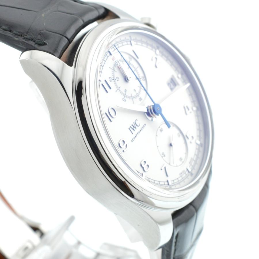 IWC SCHAFFHAUSEN IW390403 ポルトギーゼ クロノグラフ デイト 自動巻き メンズ 美品 内箱付き D#136132 ...
