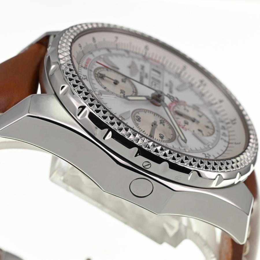 ブライトリング 値下 BREITLING A13362 ベントレーGT クロノグラフ デイデイト 自動巻き メンズ 美品 E#136207 ...