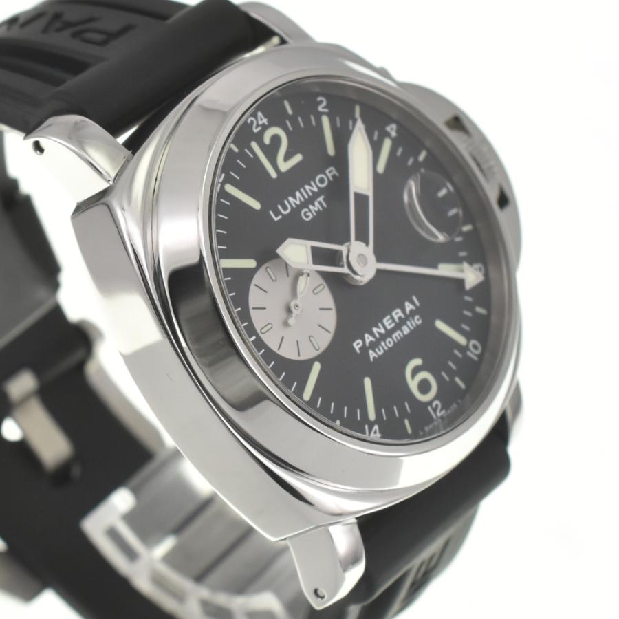 パネライ PANERAI PAM00088 ルミノール GMT アッチャイオ 自動巻き メンズ 良品 D#136239 : 136239 ...