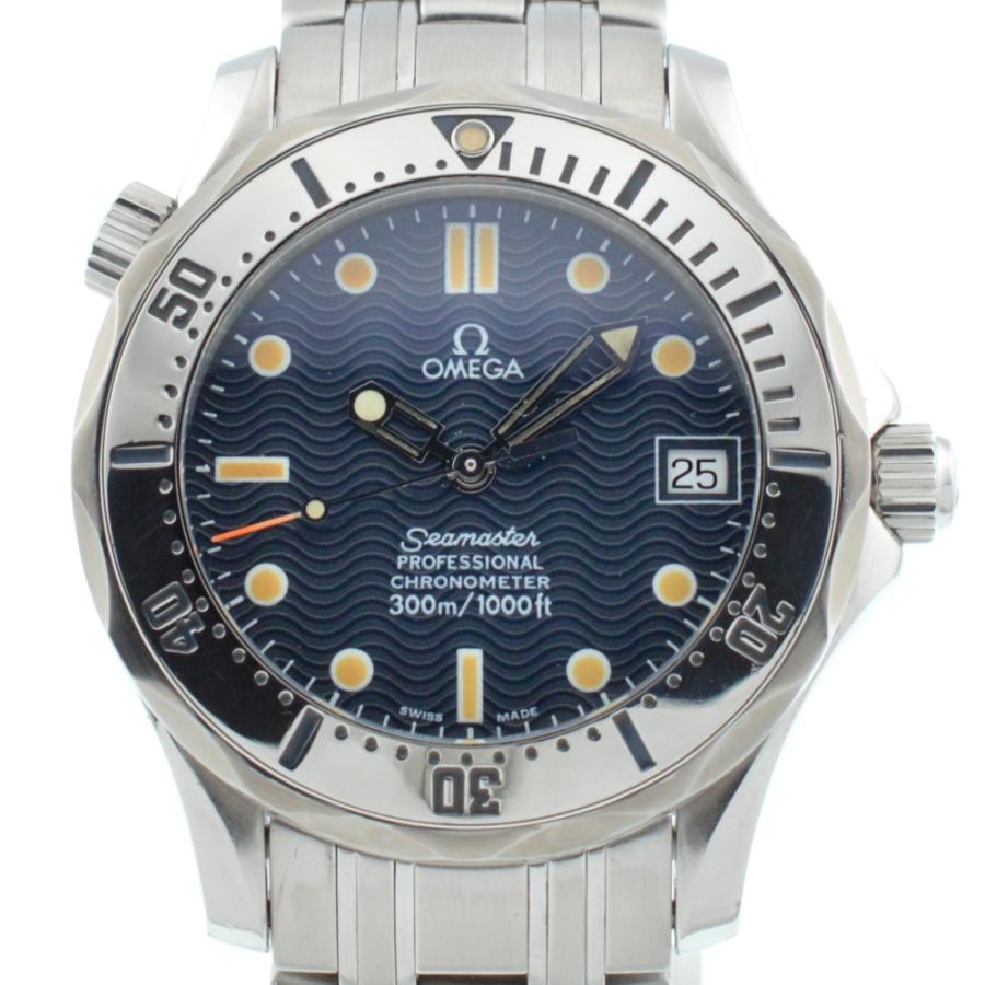 OMEGA オメガ 2552.80 シーマスター プロフェッショナル 300M デイト 自動巻き ボーイズ 良品 E#136249 : aonohappa - 通販 - Yahoo!ショッピング