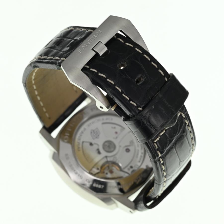 パネライ PANERAI PAM00270 ルミノール1950 10デイズ GMT デイト パワーリザーブ 自動巻き メンズ H#136668 ...