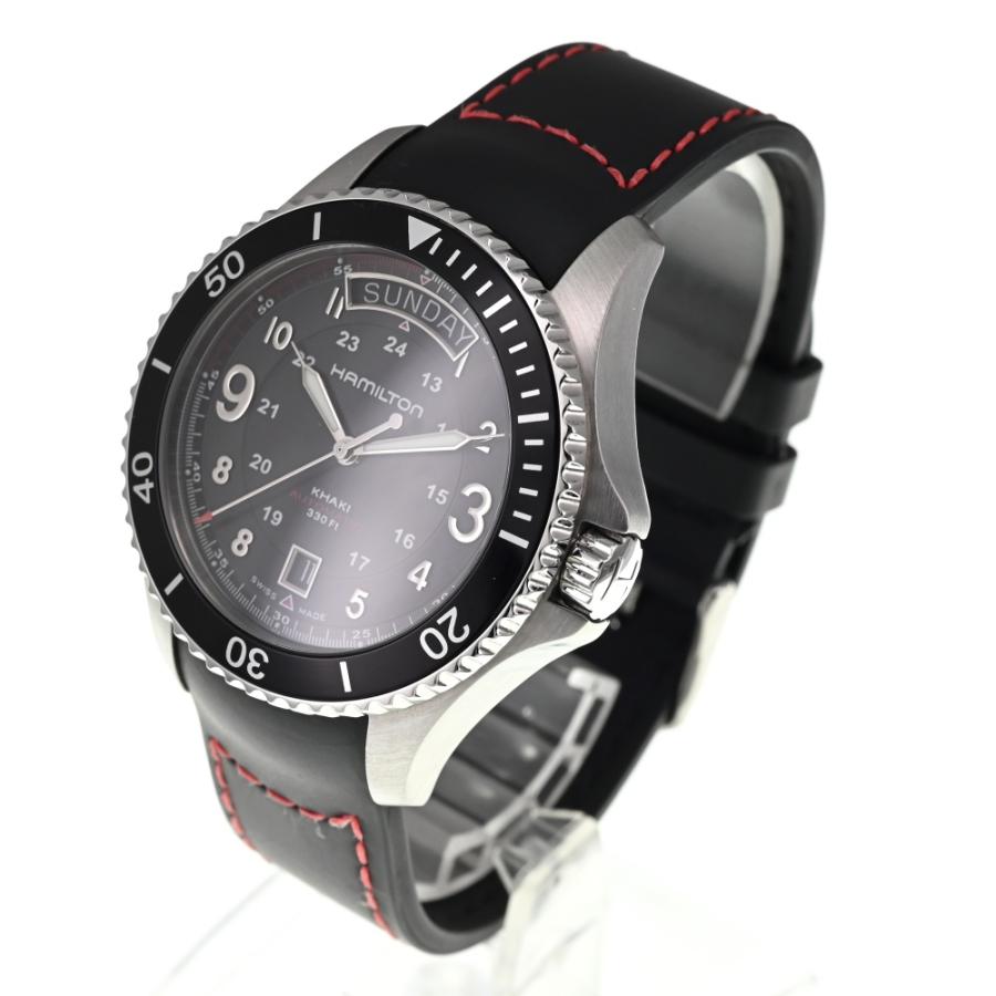 HAMILTON（ハミルトン） HAMILTON H645150 カーキ スクーバ デイデイト 希少品 自動巻き メンズ 美品 H ...