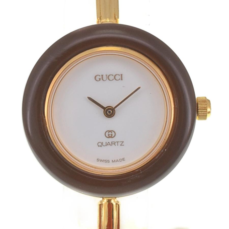 グッチ GUCCI 1100-L チェンジベゼル GP クォーツ レディース 保証書付き H#136693 : 136693 : aonohappa - 通販 - Yahoo!ショッピング
