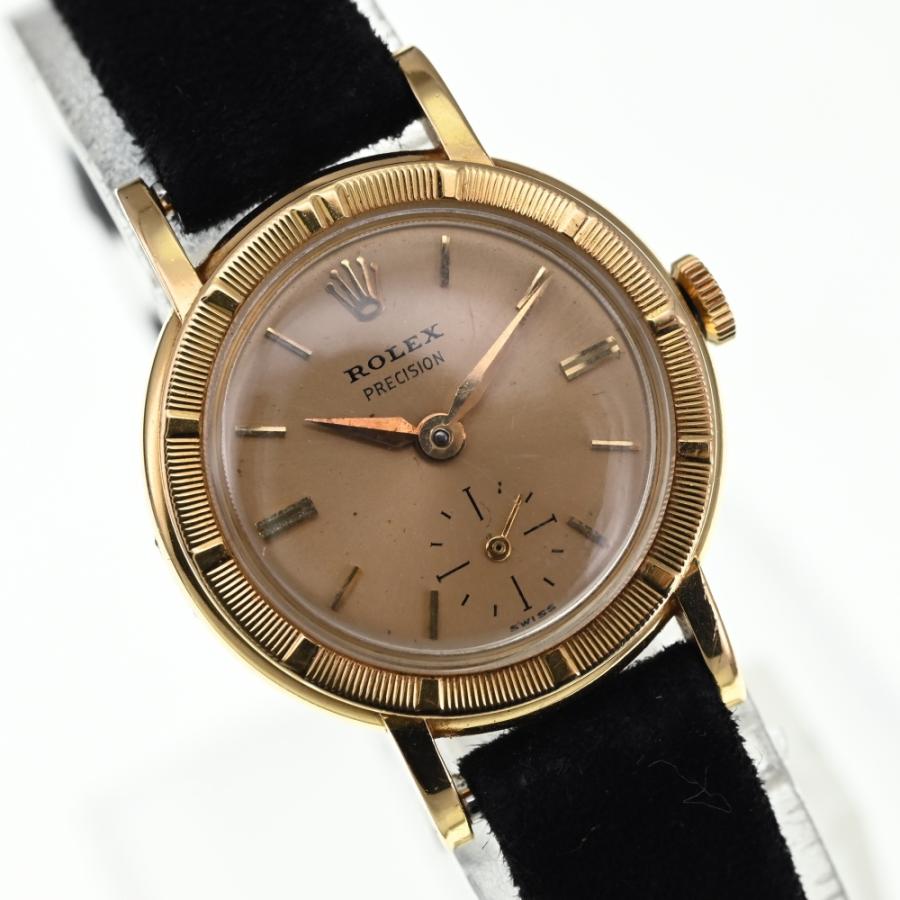 ロレックス ROLEX Ref.8823 ヴィンテージ プレシジョン K18YG スモールセコンド Cal.1100 手巻き レディース 良品 H#136755 : 136755 ...