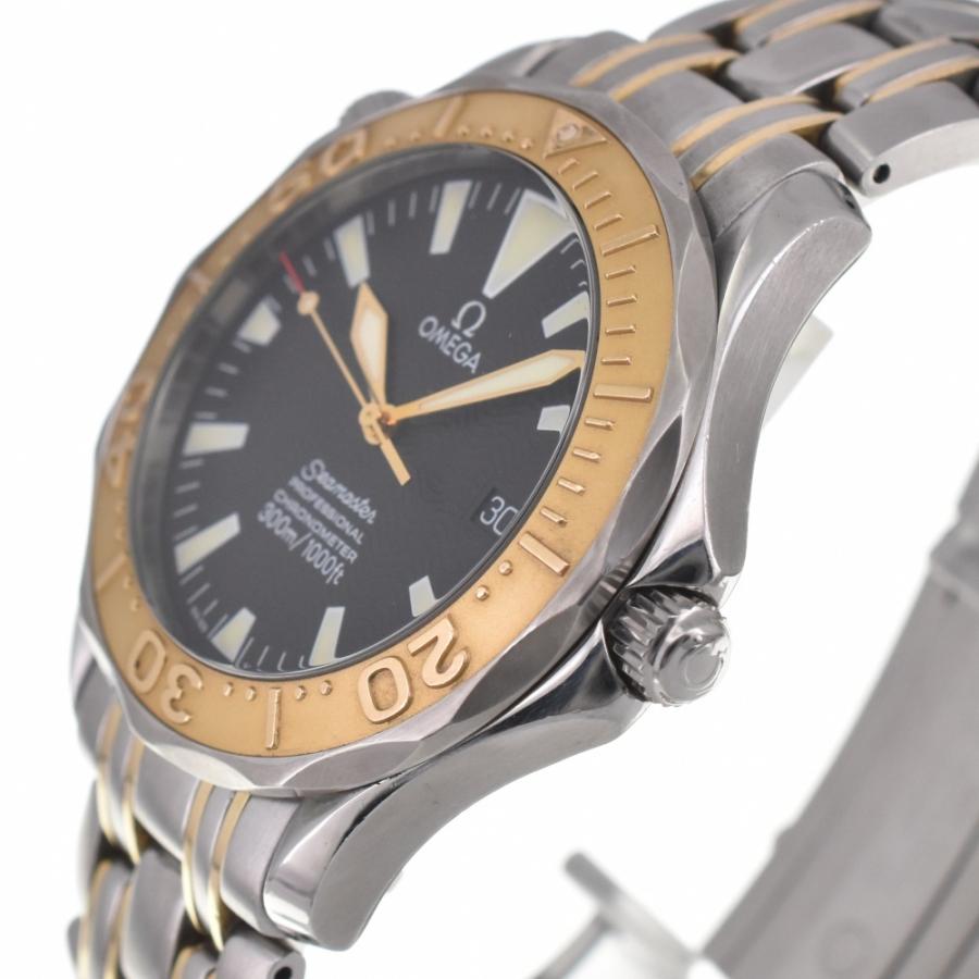 OMEGA 値下 オメガ 2455.50 シーマスター 300M SS/YG クロノメーター 自動巻き メンズ 良品 内箱・保証書付き I#136758 : aonohappa - 通販 ...