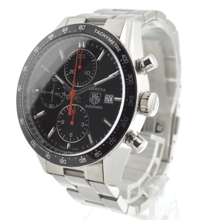 TAG HEUER 値下 タグホイヤー CV2014.BA0794 カレラ タキメーター レーシング クロノグラフ デイト 自動巻き メンズ ...