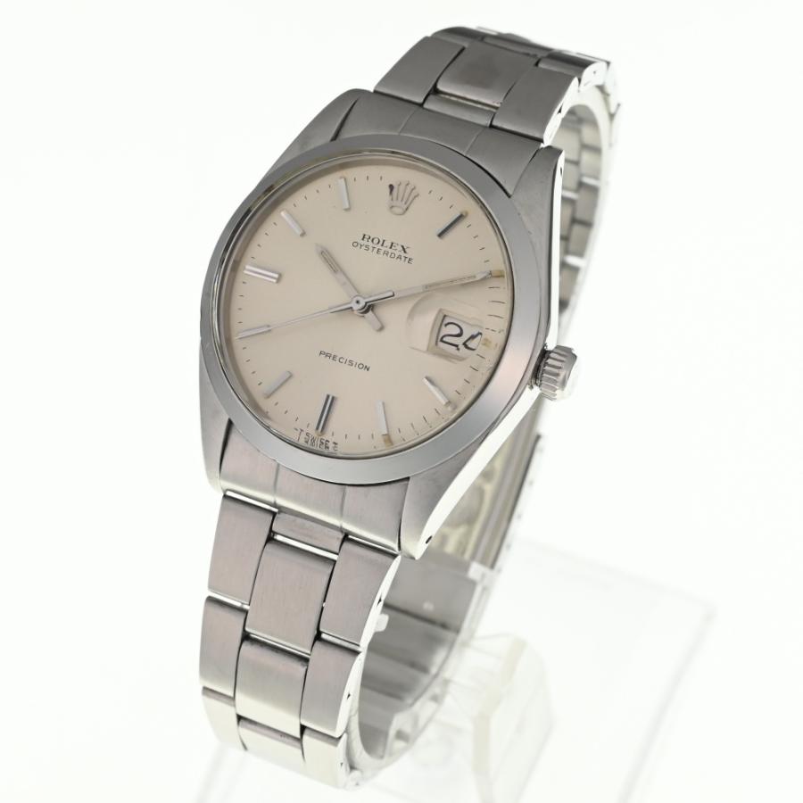 ROLEX ロレックス 6694 ヴィンテージ オイスター デイト Cal.1225 プレシジョン 手巻き メンズ K#137114 : aonohappa - 通販 - Yahoo!ショッピング
