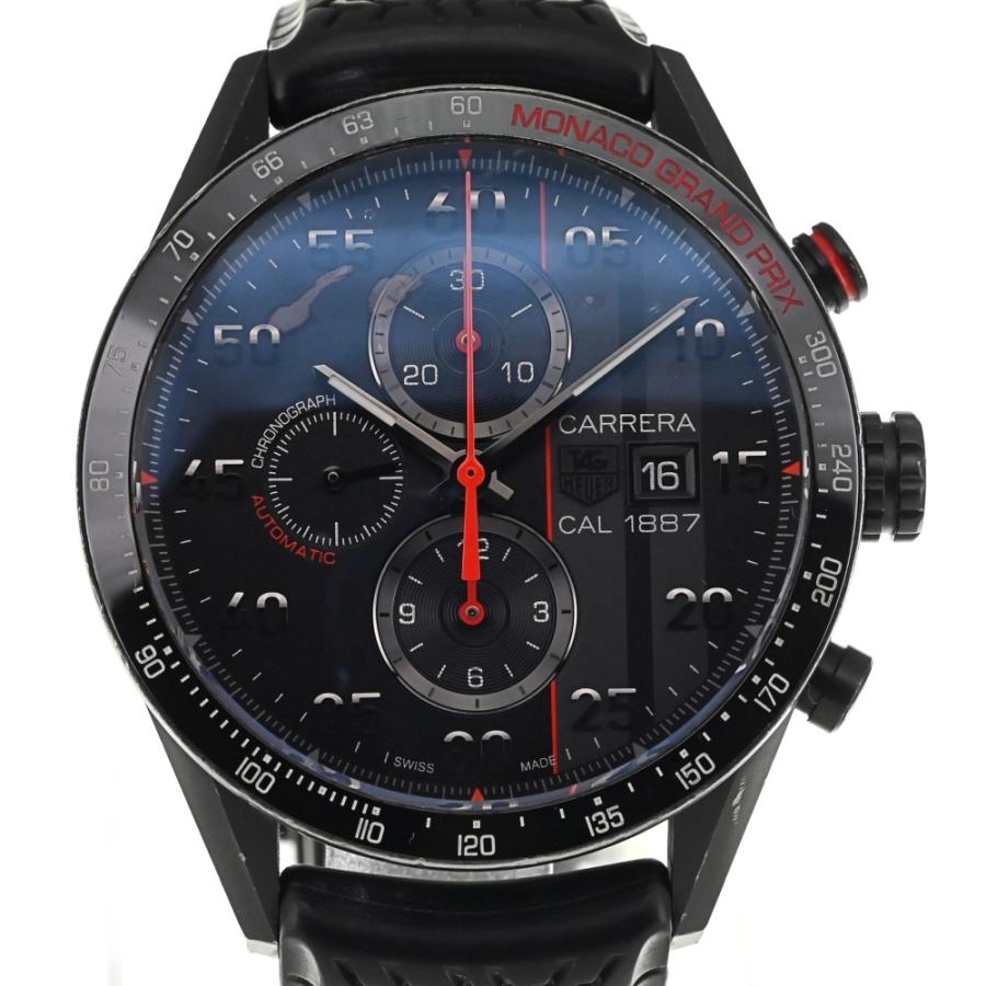 TAG HEUER タグホイヤー CAR2A83.FT6033 カレラ モナコグランプリ クロノグラフ 自動巻き メンズ 箱付き M ...
